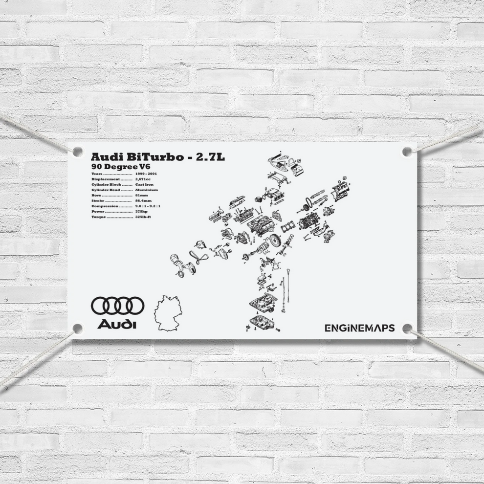 Audi BiTurbo 2.7L Exploded View Banner – EngineMaps